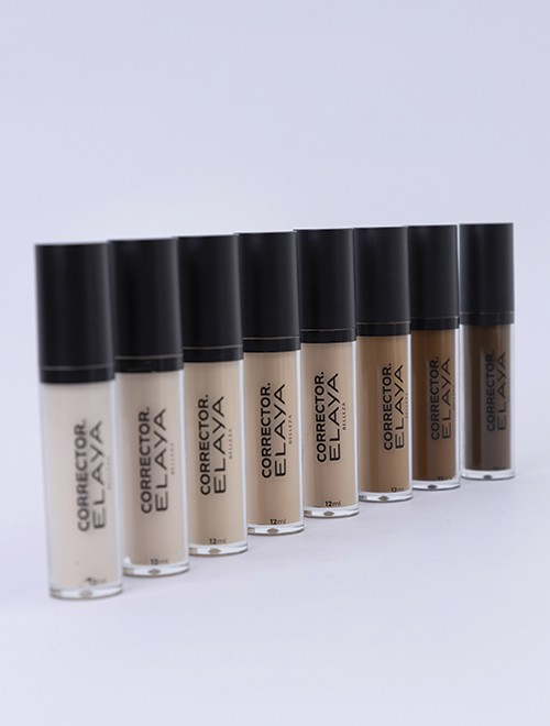 Corrector Liquido Alta Cobertura Acabado Natural Elaya - Tono 2,5 ...