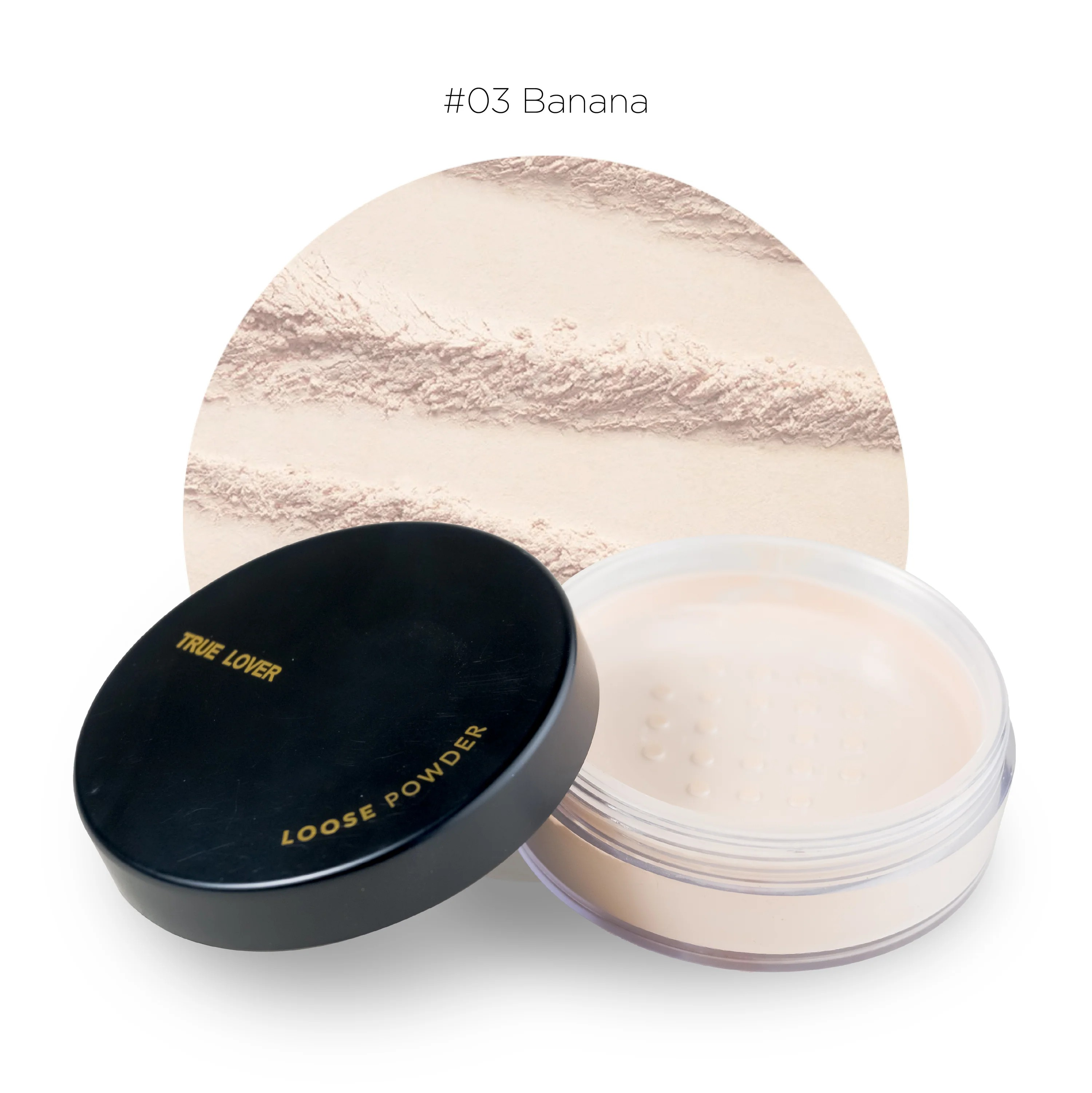 Polvo Suelto Seeting Loose Podwer True Lover - Banana 03 NI-24712 ...